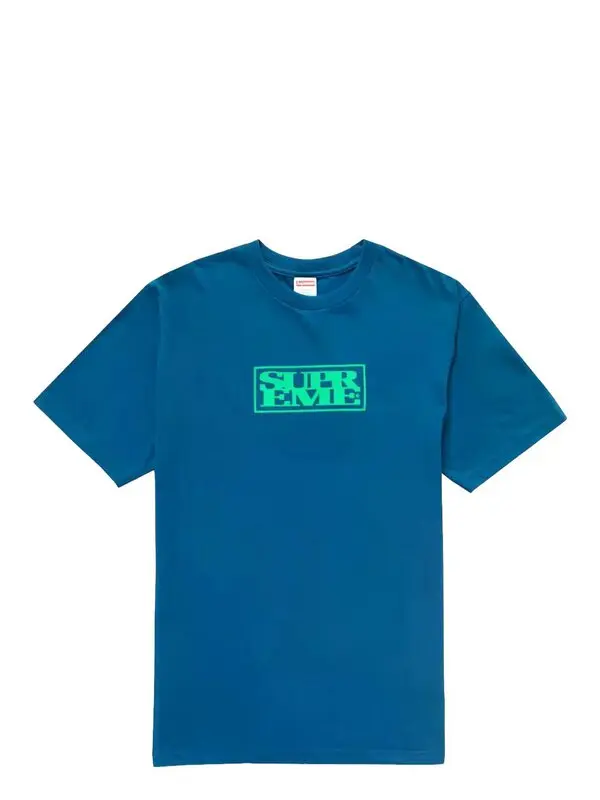 Supreme Connect Graphic-print T-shirt - Blue