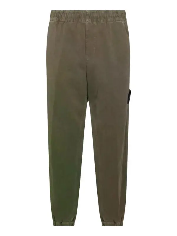 Stone Island Patch Trousers - Green