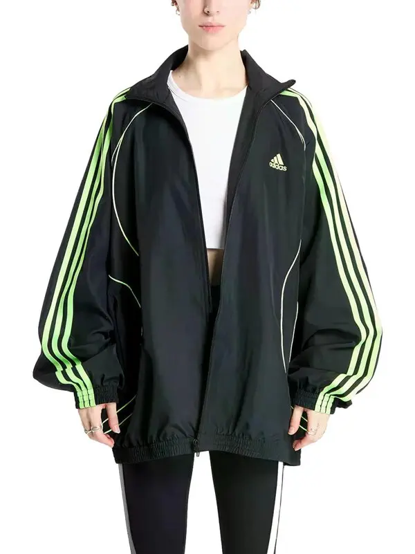 Adidas Teamgeist Adicolor Oversized Jacket - Black