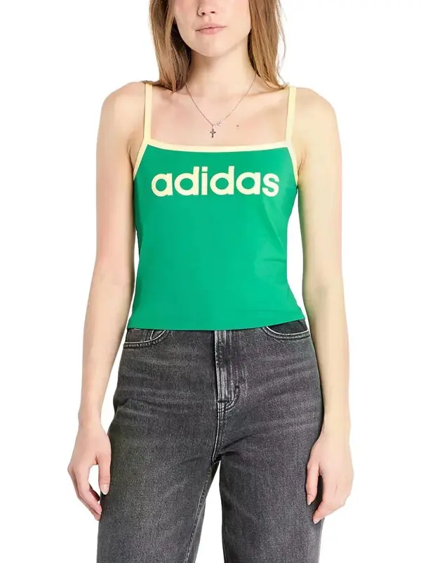 Adidas Logo Tank Top - Green