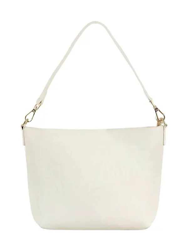 MC2 SAINT BARTH Aline Grain-leather Shoulder Bag - Neutrals