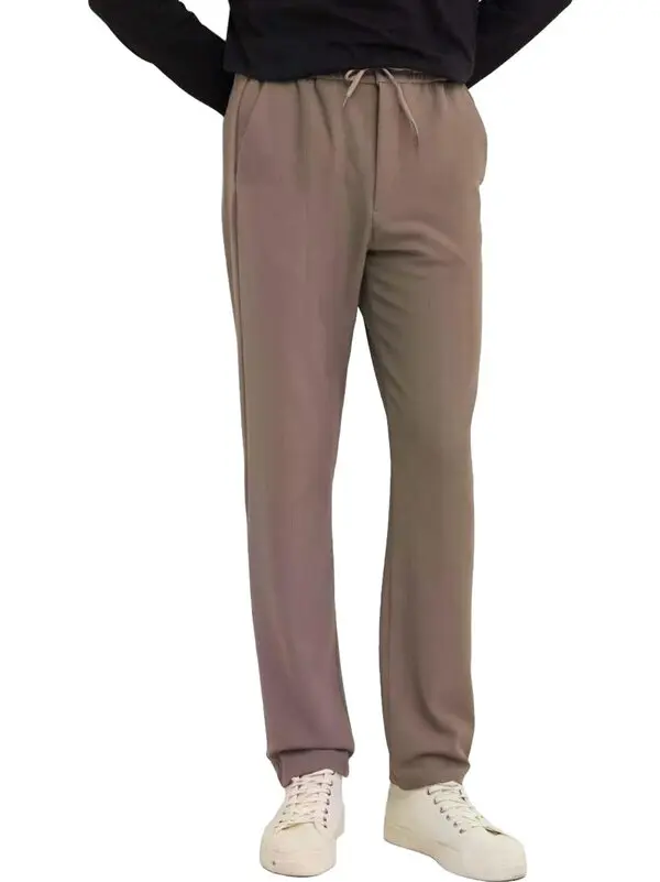 LES DEUX Drawstring Trousers - Brown