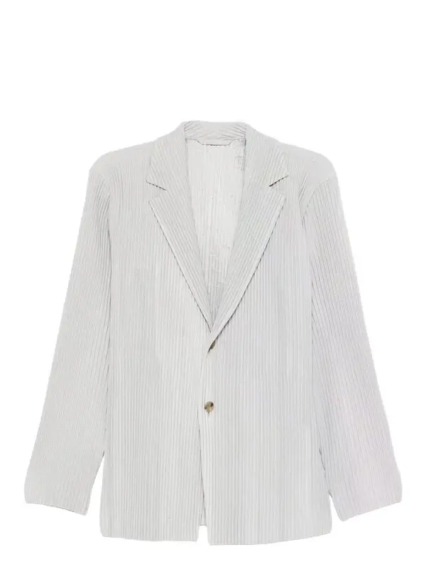 Issey Miyake Single-button Blazer - Grey