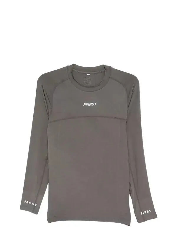 FAMILY FIRST Long-sleeve Performance Top - Grey