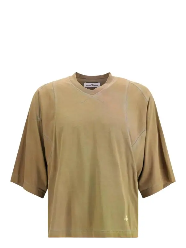 VIVIENNE WESTWOOD Orb-detailing T-shirt - Neutrals