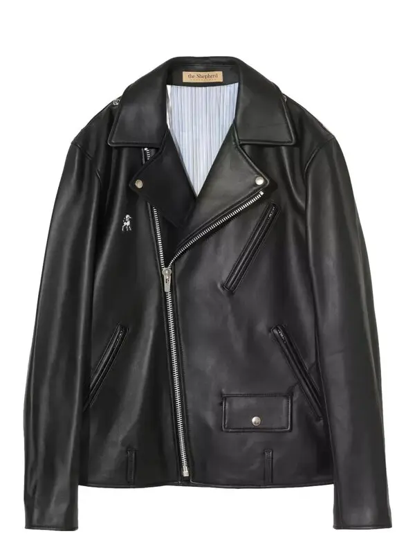 UNDERCOVERISM Leather Biker Jacket - Black