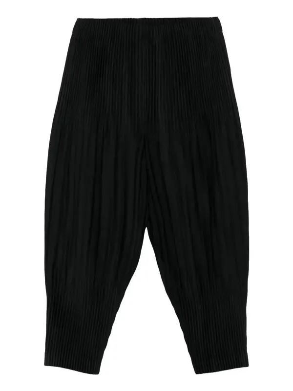 Issey Miyake Pleated Trousers - Black