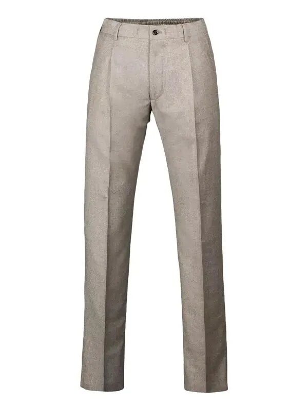 MOORER Anton-ff Pleated Trousers - Neutrals