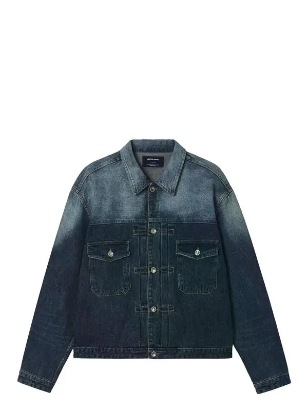 LOW CLASSIC Cotton Jacket - Blue