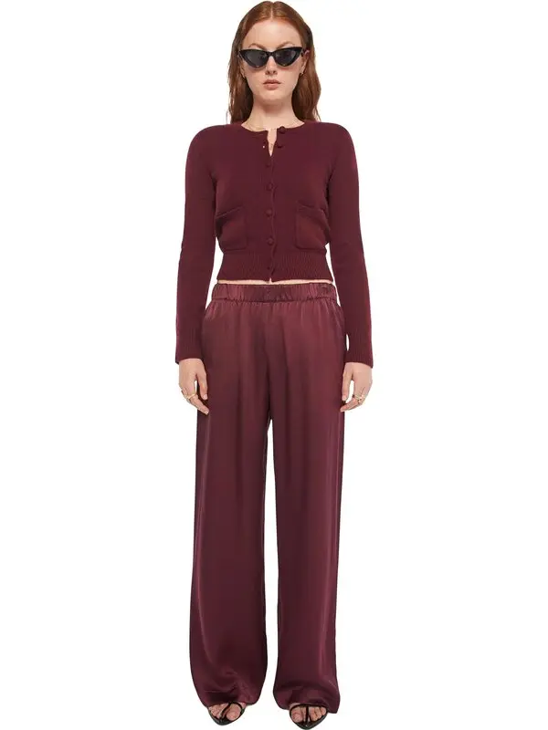 Sablyn Brynn Wide-leg Silk Trousers - Multi