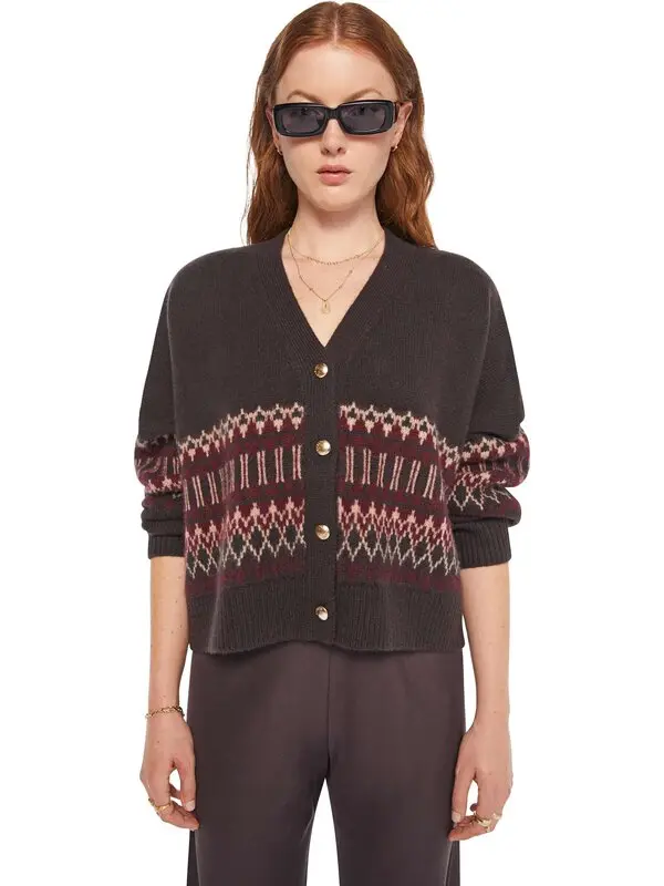 Sablyn Elliot B Cardigan In Oak Tree Multi - Brown