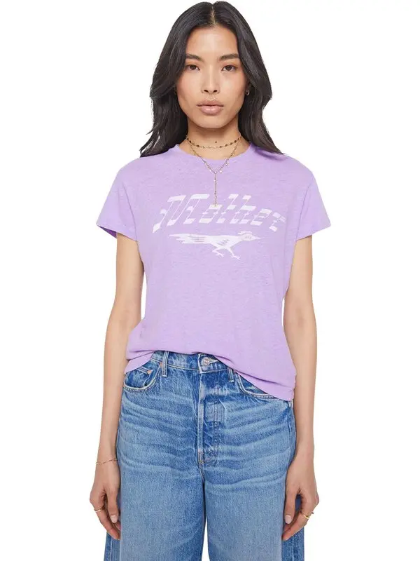 MOTHER The Sinful Roadrunner T-shirt - Purple