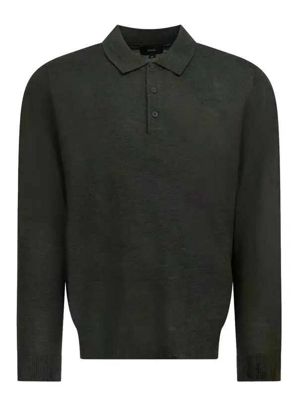Vince Button-closure Polo Shirt - Green