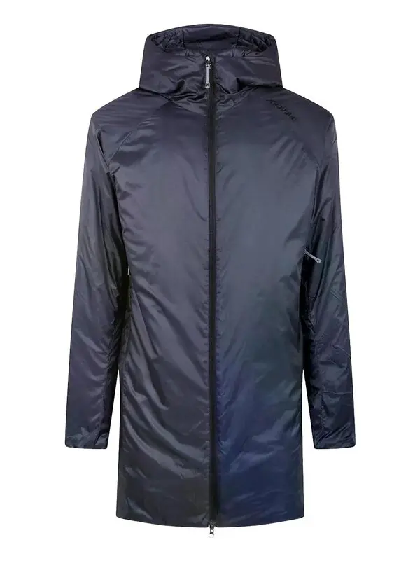HOUDINI SPORTSWEAR Hooded Zip Windbreaker Jacket - Blue