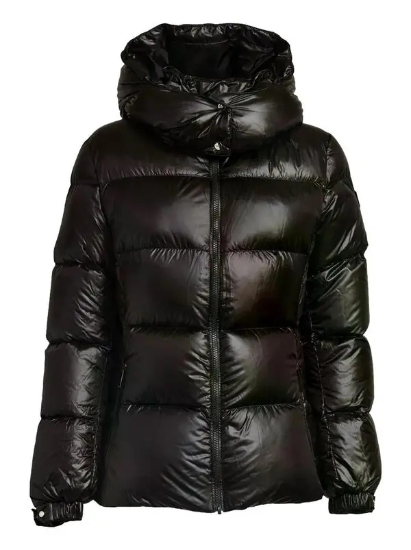 Add Hooded Padded Jacket - Black