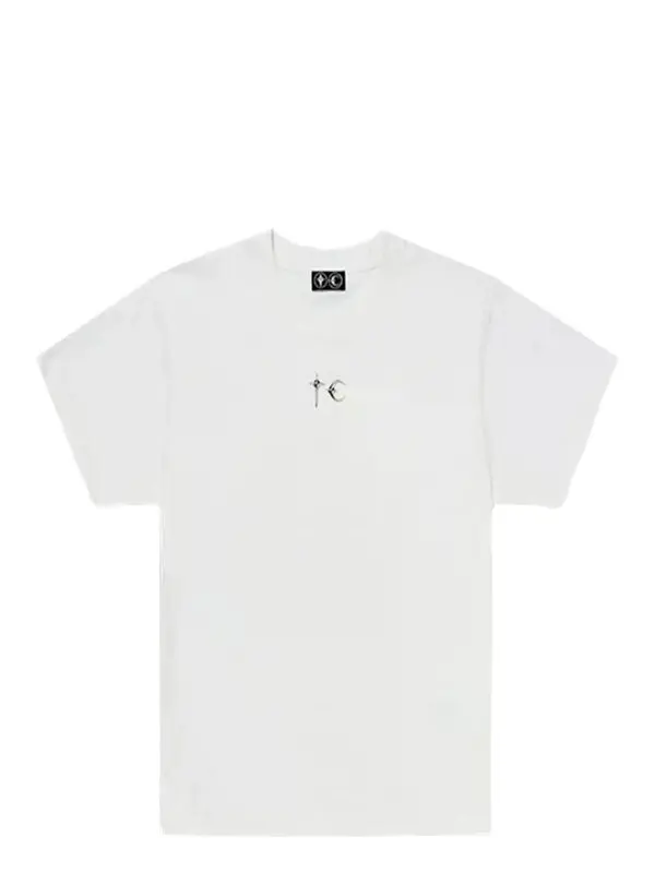 THUG CLUB Logo-embellishment T-shirt - White