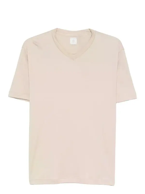 Eleventy V-neck T-shirt - Neutrals
