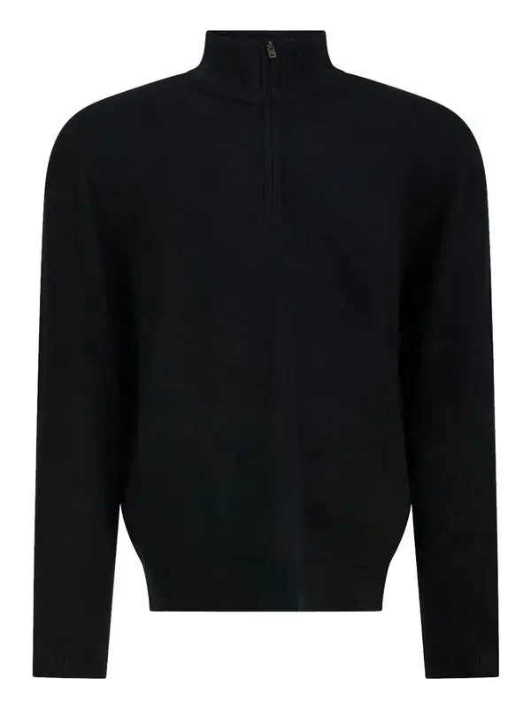 Vince High-neck Sweater - Black