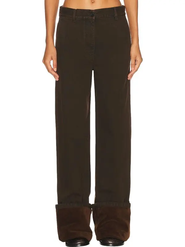 Dries Van Noten Paxy Pants - Brown