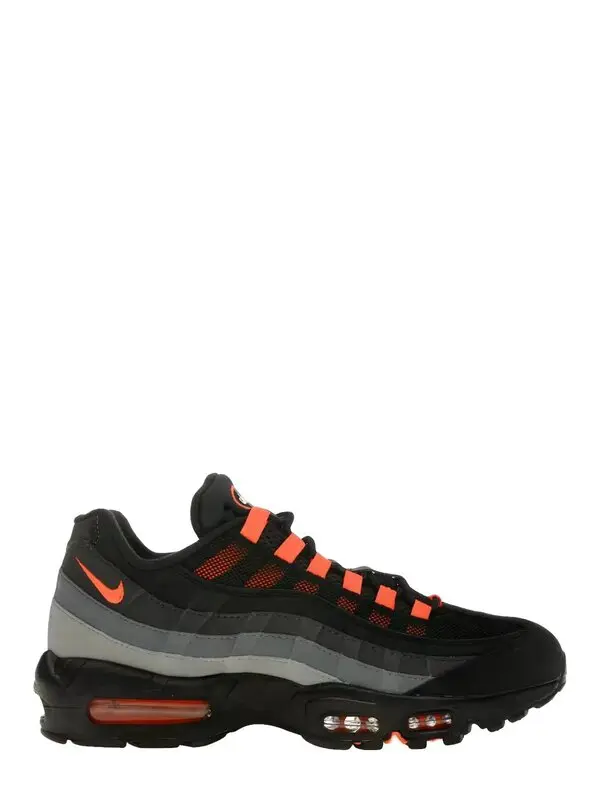 Nike Air Max 95 Lace-up Sneakers - Black