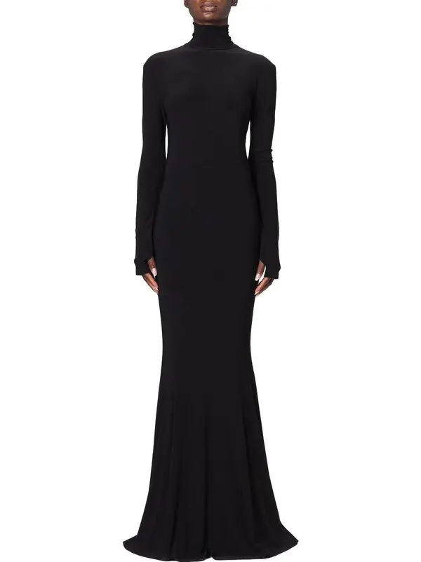 Norma Kamali Fitted Dress - Black