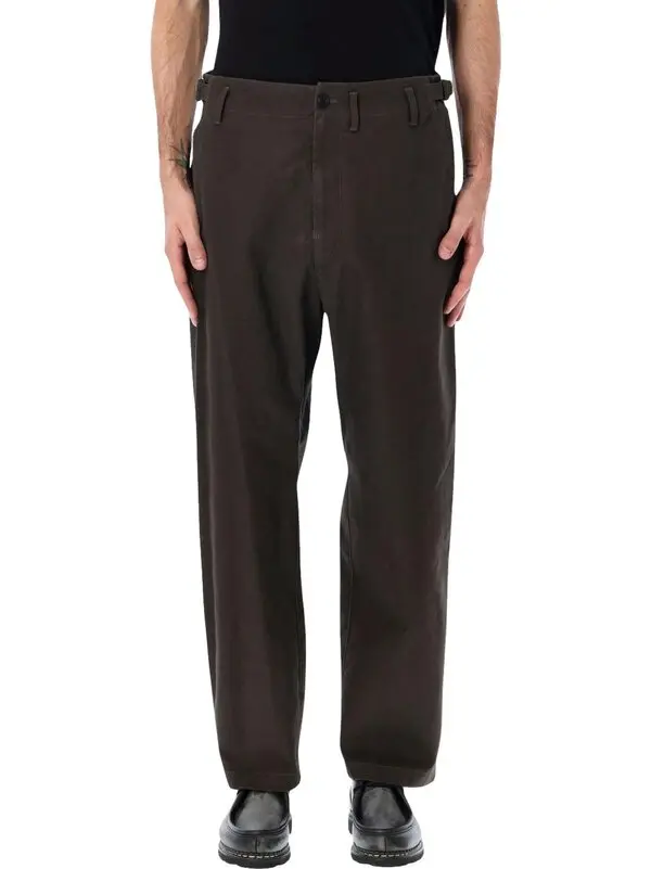 LEMAIRE Trousers - Brown