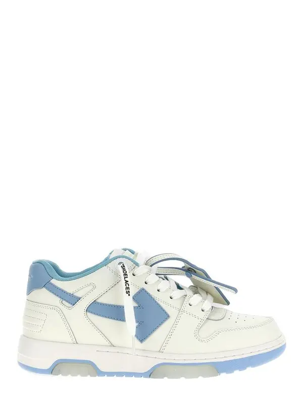 Off-White Low Top Sneakers - Blue