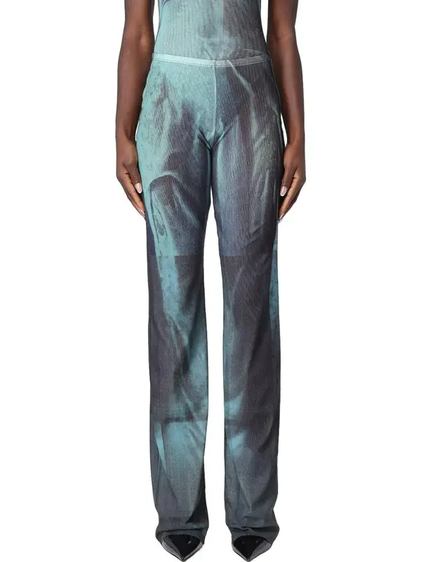 JEAN PAUL GAULTIER Printed Trousers - Indigo