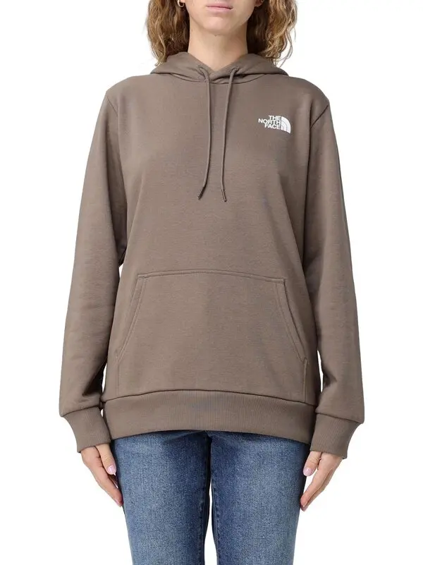 The North Face Hooded Sweatshirt - Brown