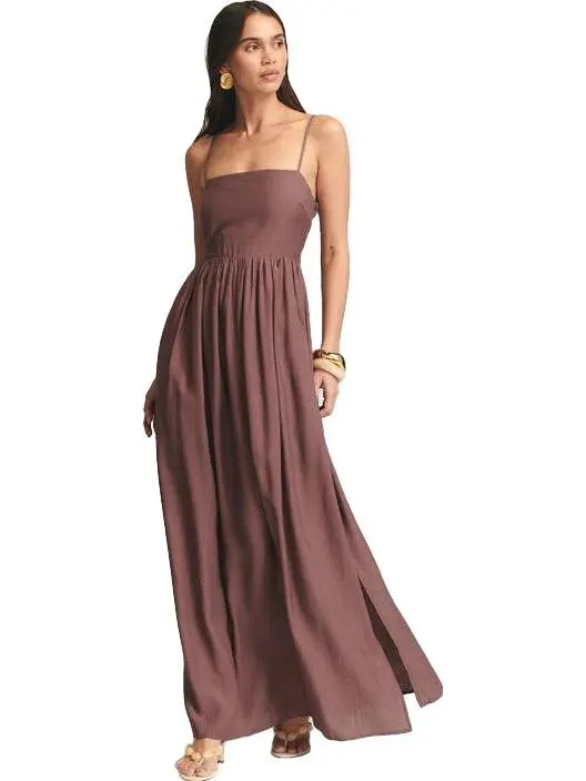 ST MRLO Lanah Maxi Dress - Aubergine