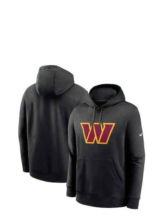 Nike Washington Commanders Primetime Club Logo Hoodie - Black
