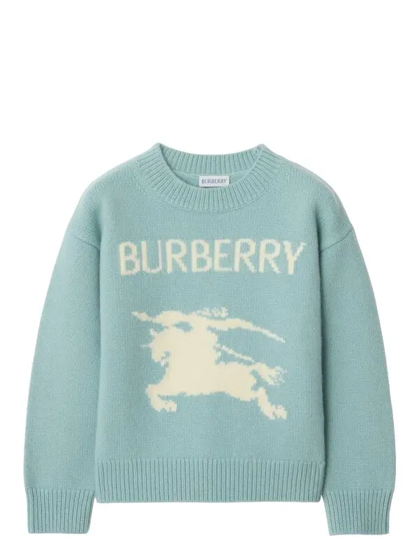 Burberry Wool Cashmere Sweater - Eggshell Blue