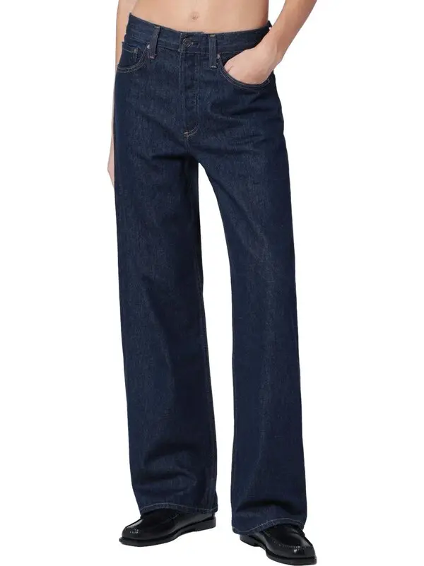 AGOLDE Rinse Dark Indigo Jeans - Blue