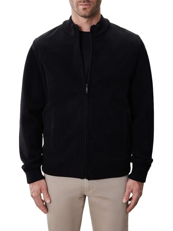 Robert Barakett Roydon Hybrid Corduroy Jacket - Black