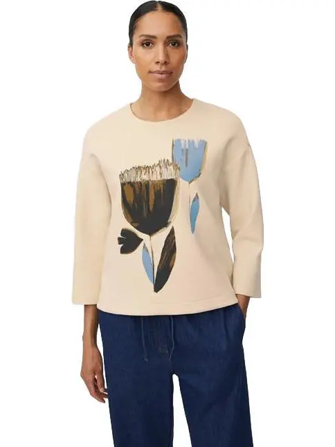 MASAI COPENHAGEN Printed Top - Fog