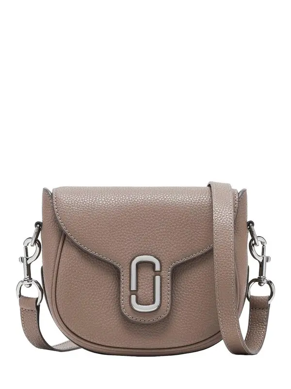 Marc Jacobs The J Marc Pebble Saddle Bag - Cement