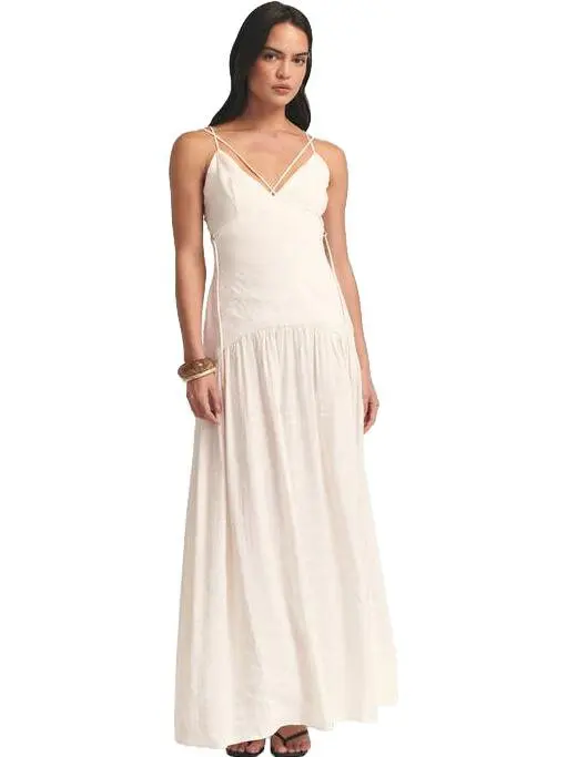 ST MRLO Paris Maxi Dress - Ivory