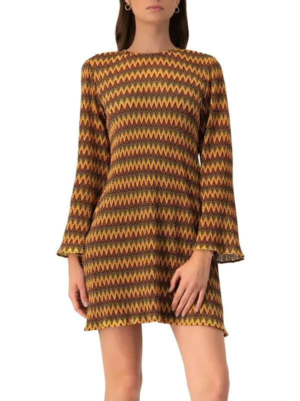IVONNE Knit Mini Dress With Headband - Multicolor