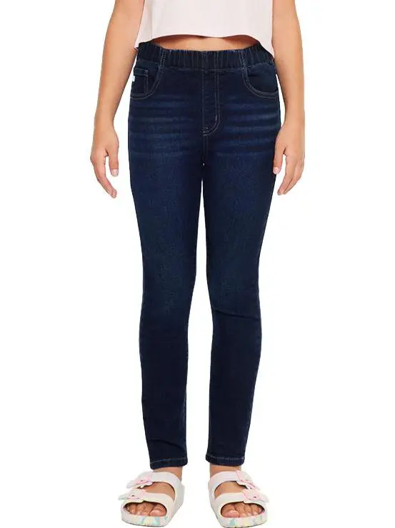 KANCAN Crystal High-rise Ankle Skinny Jeans - Dark Wash