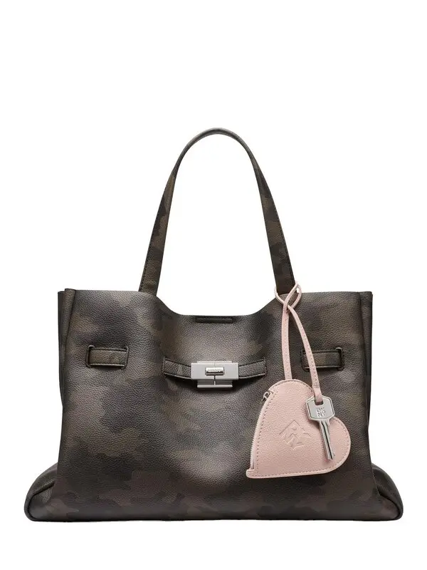 Dkny Bryar Large Satchel - Camouflage