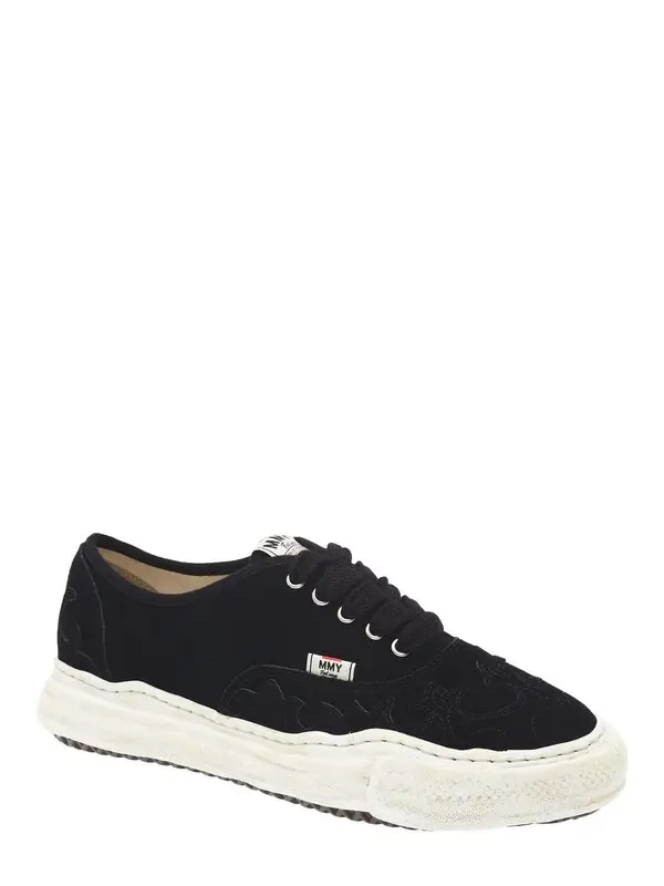 Mihara Yasuhiro Baker Original Sole Leather Sneakers - Black