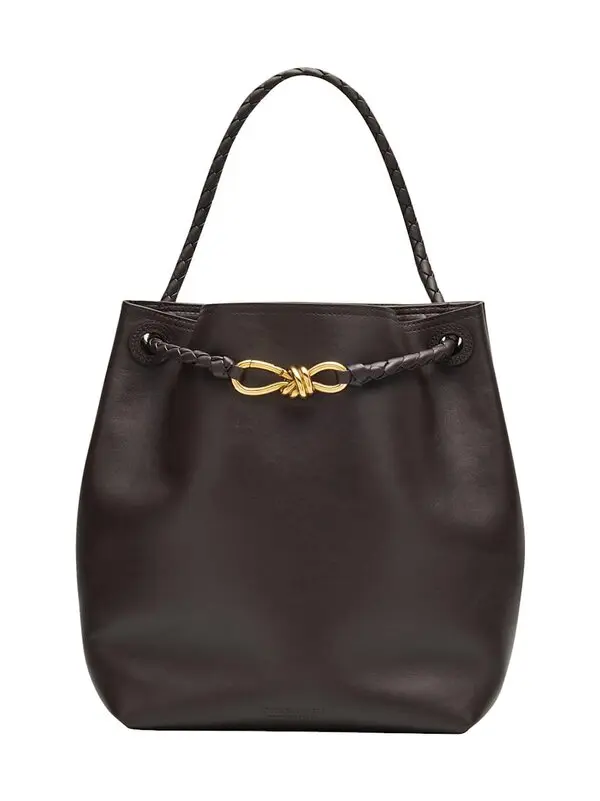 Bottega Veneta Leather Shoulder Bag - Fondant