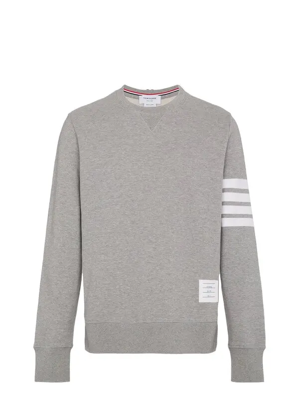 Thom Browne Classic Loopback Sweatshirt - Grey