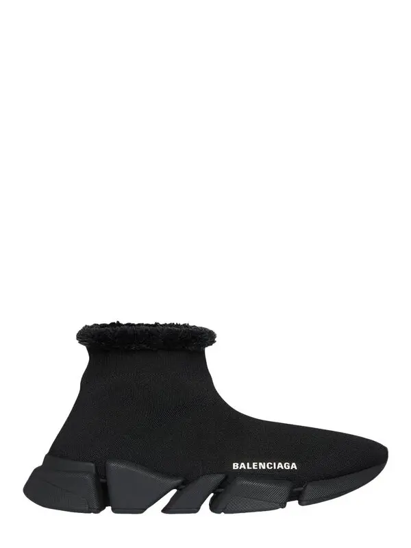 Balenciaga Recycled Speed 2.0 Sock Sneakers - Black