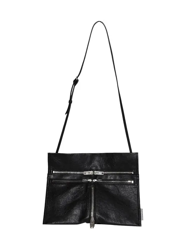 Alexander Wang Geo Medium Hobo Bag With Strap - Black