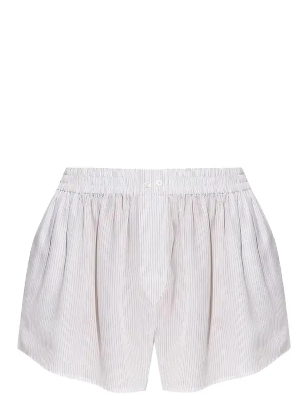 Alexander Wang Slash Pocket Boxer Short - White