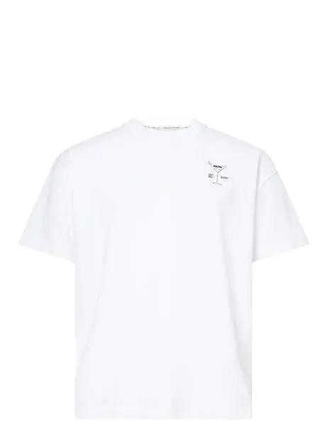 PERCIVAL Oversized Bartender Cotton T-shirt - White