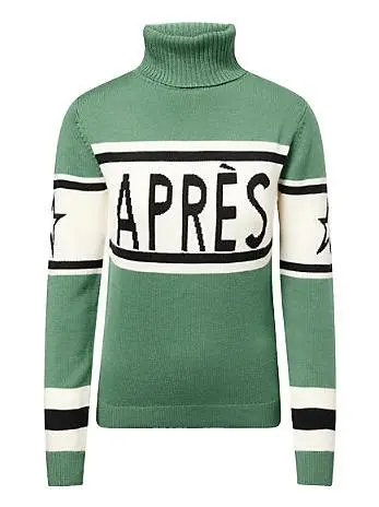 Perfect Moment Après Schild Merino-wool Jumper - Parisian Green
