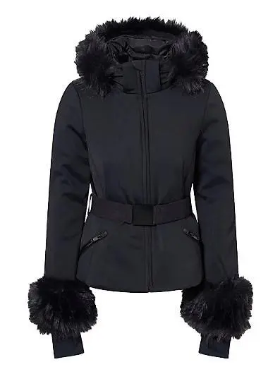 Goldbergh Giselle Hooded Ski Jacket - 9000 Black