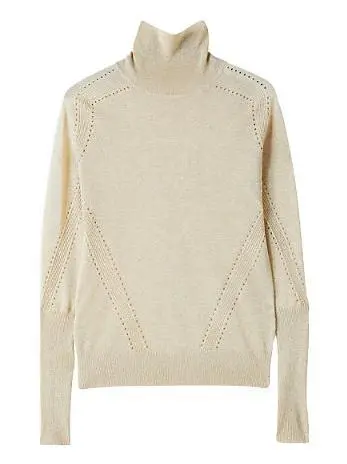 JOSEPH High-neck Knitted Top - Gilt